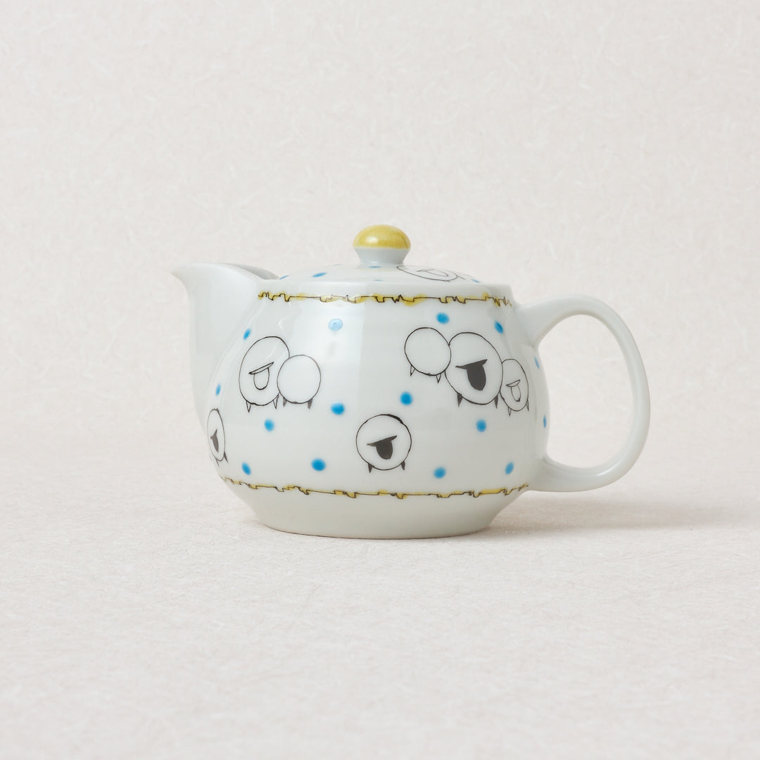 Kutani Ware Teapot Kyusu Scattered Sheep Design Made in Japan ...