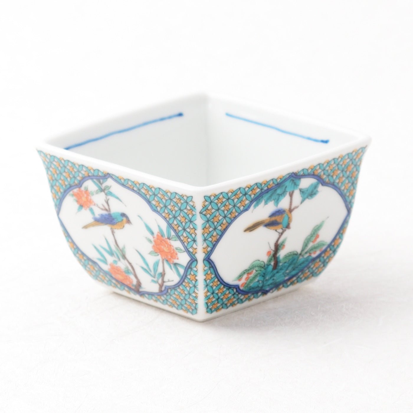 Small Flower and Bird Pattern Kutani Small Bowl – Japanese Kutani Store
